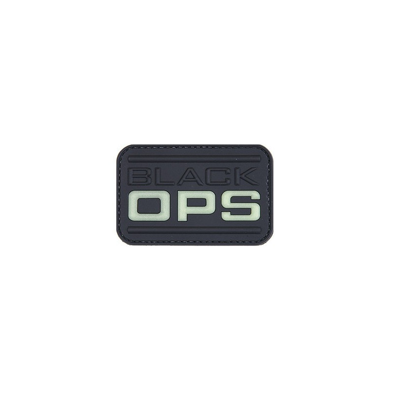 GFC TACTICAL - Patch PVC BLACK OPS - Heritage Airsoft