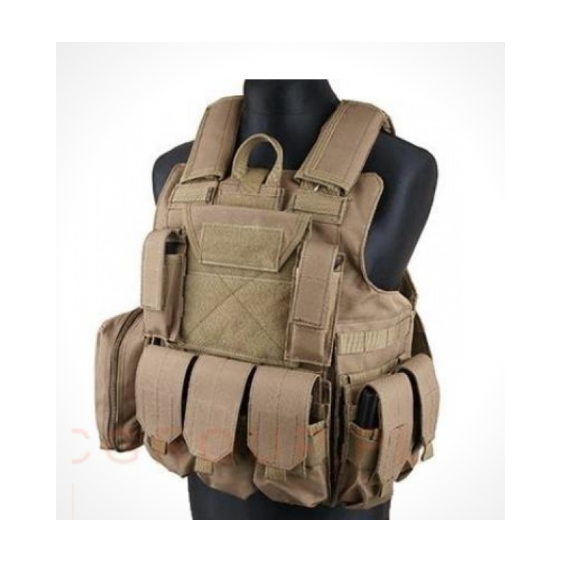 S&T - Gilet CIRAS tactique - TAN - Heritage Airsoft