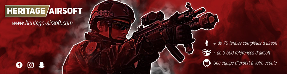 Heritage Airsoft - Bannières & logos